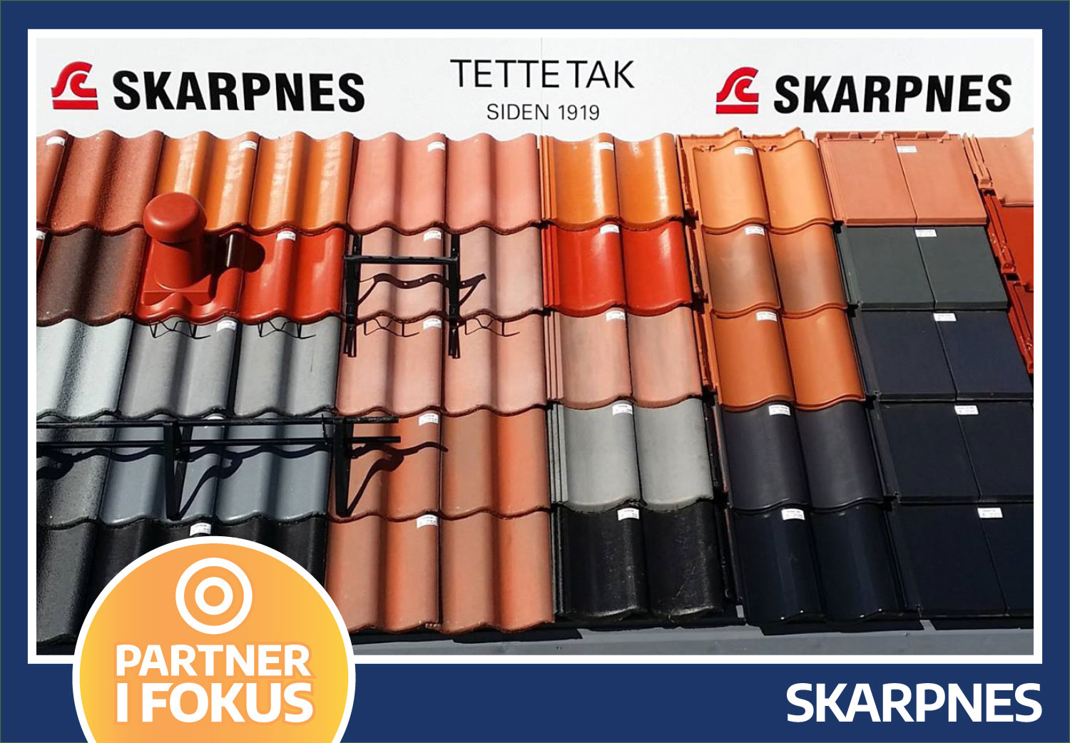 Skarpnes - Norskproduserte takstein siden 1919